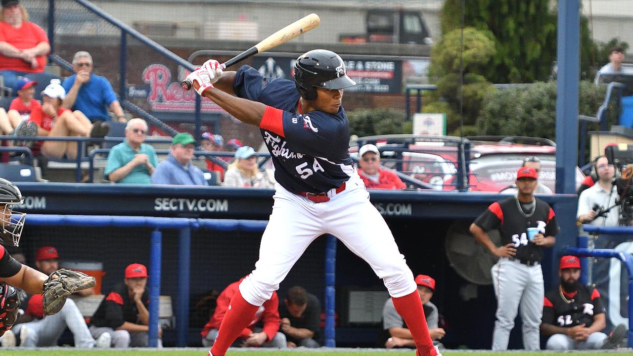 R-Phils Win Home Opener 5-1 Before a Crowd of 6,738