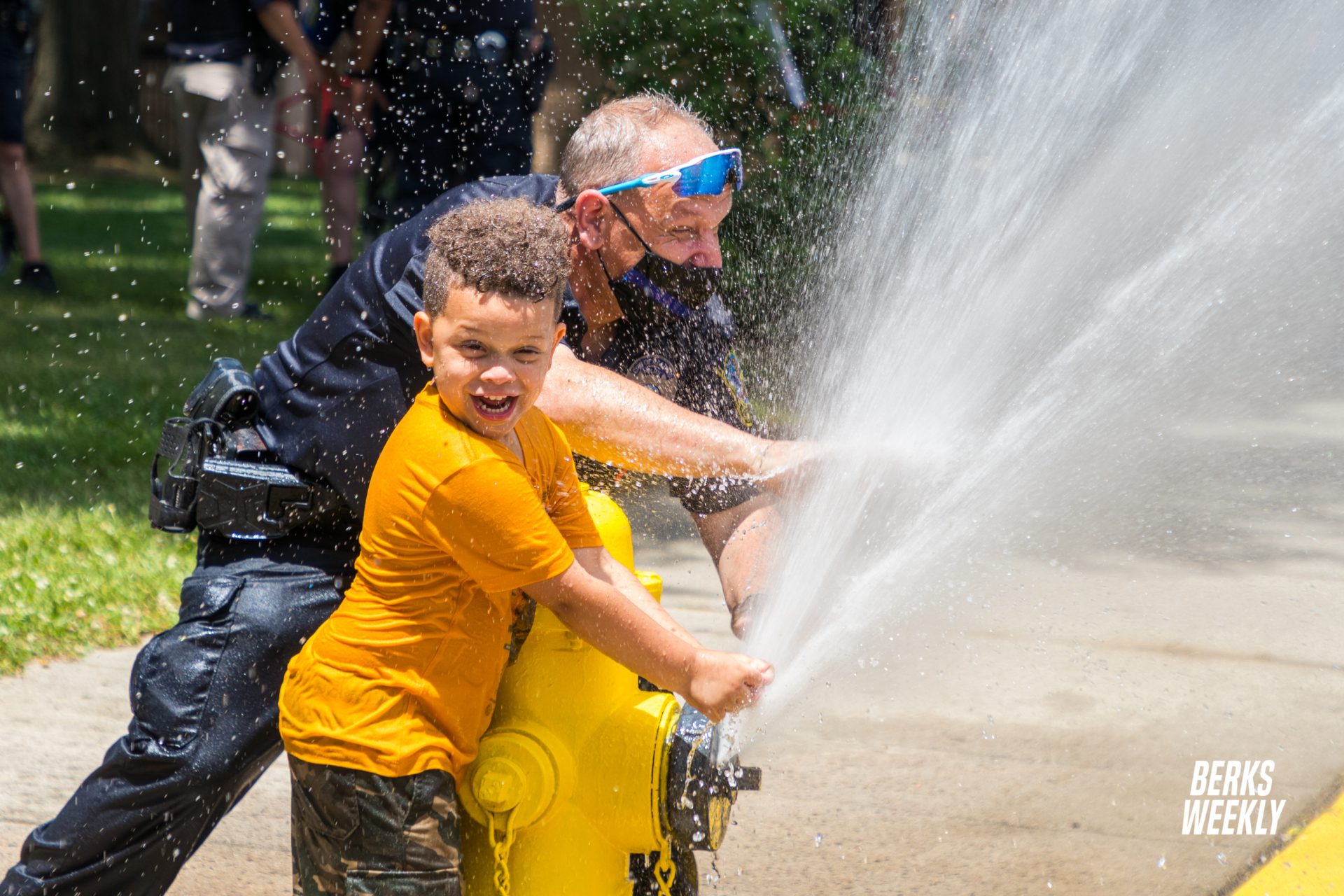 Reading Kids Beat the Heat with Wacky Water Wednesday