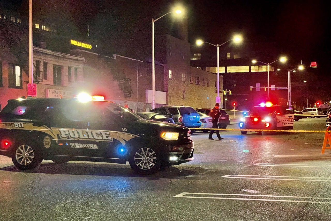 Police investigate two separate shootings, one fatal, in Reading