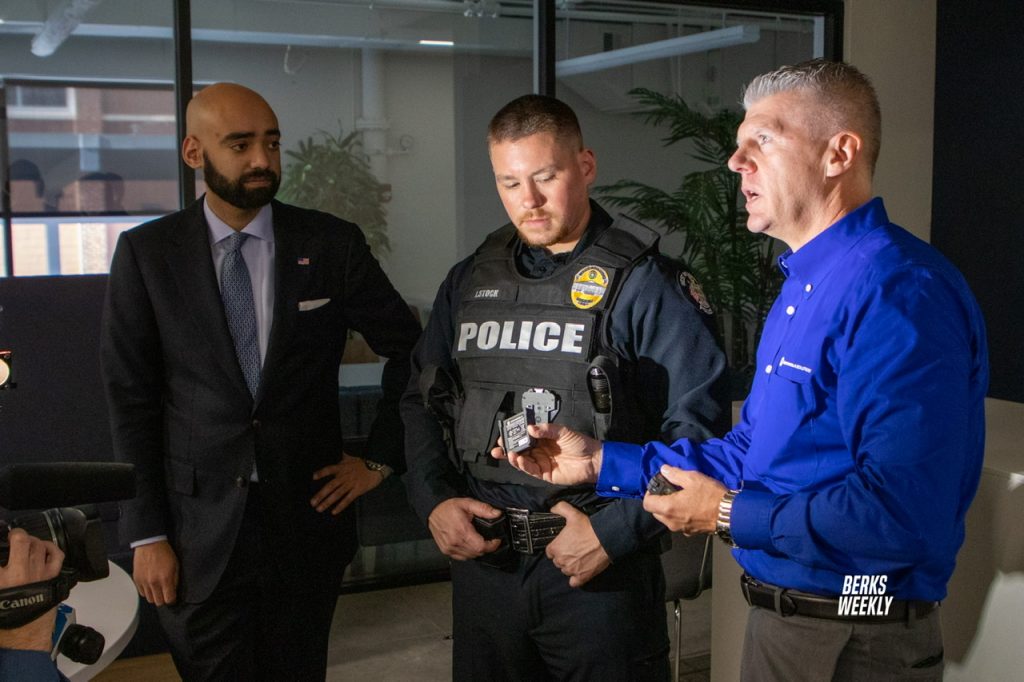 West Reading Police receive $32K for body cameras by Customers Bank
