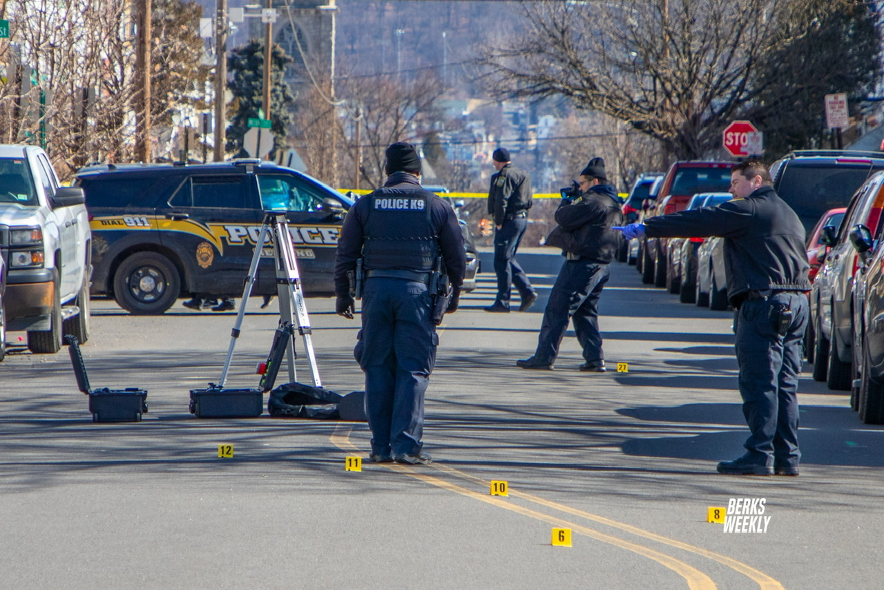 2 dead in shooting in northwest Reading, police say