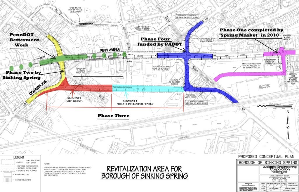 Officials break ground on phase 2 of Sinking Spring Central Business ...