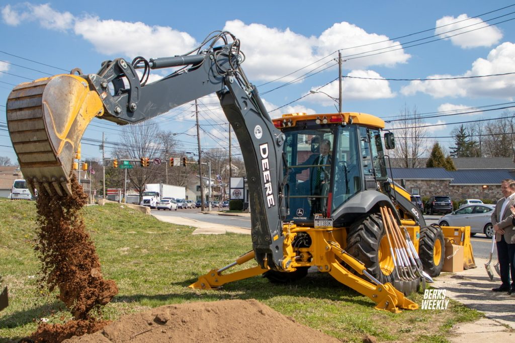 Officials break ground on phase 2 of Sinking Spring Central Business ...