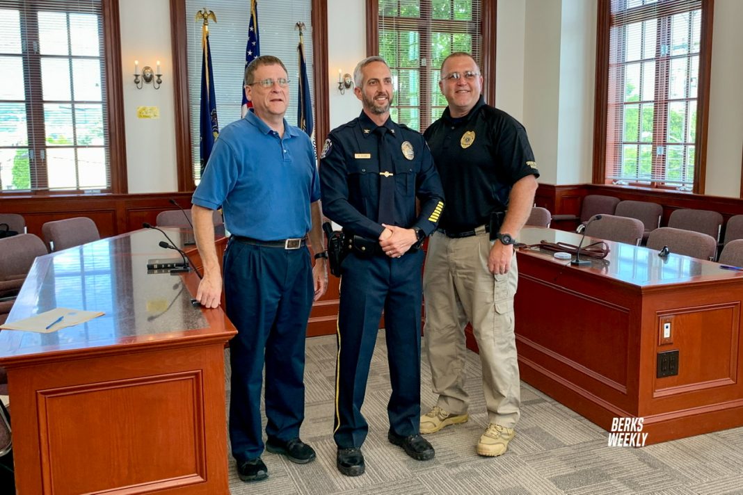 Borough of West Reading names Wayne Holben as new Chief of Police