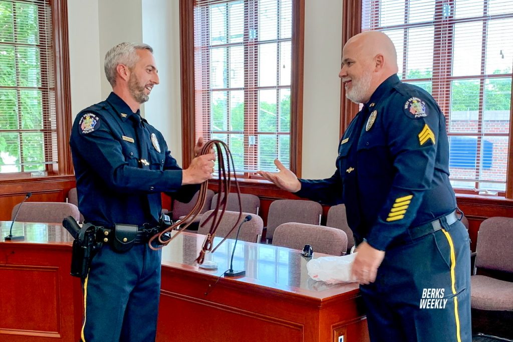 Borough of West Reading names Wayne Holben as new Chief of Police