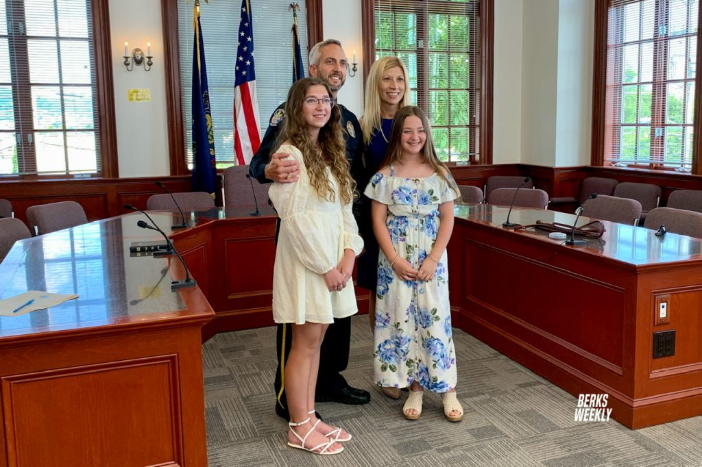 Borough of West Reading names Wayne Holben as new Chief of Police