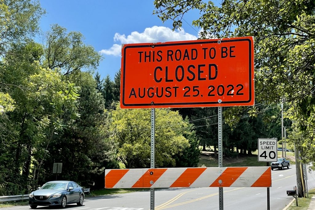 Gibraltar Road in Exeter Township expected to be closed 3-4 weeks