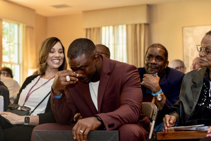 Super Bowl Champion John Mobley receives Kutztown University President ...