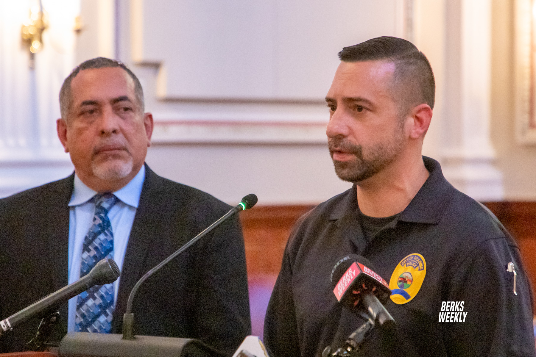 Mayor Eddie Morán, Police Chief, RSD officials address recent rash of ...