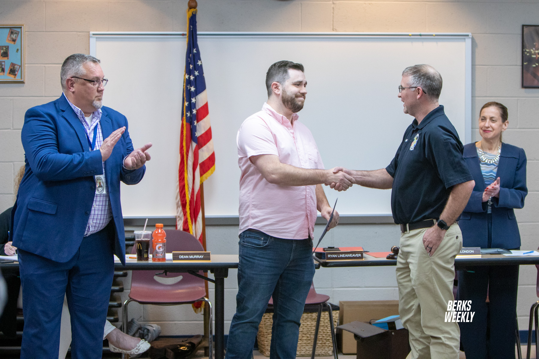 West Reading officials honor 60+ first responders for R.M. Palmer ...