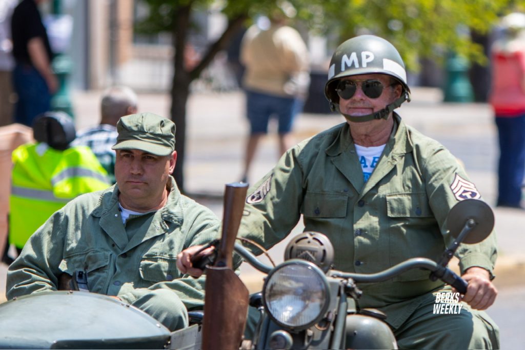 WWII Weekend military convoy returns to downtown Reading