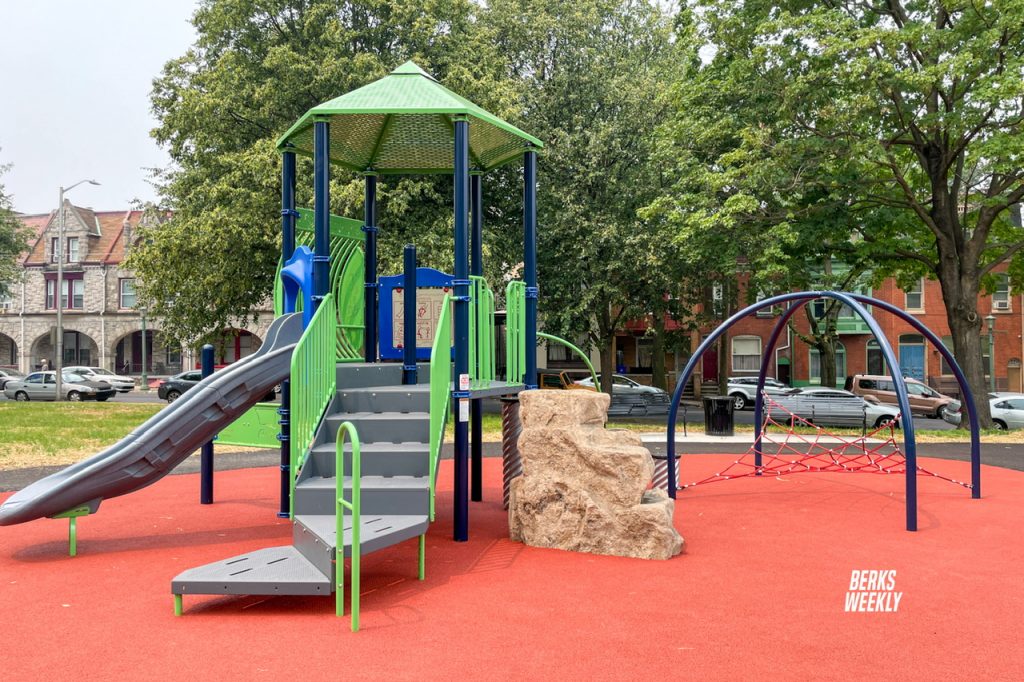 City Park all abilities playground and splash pad opens in Reading
