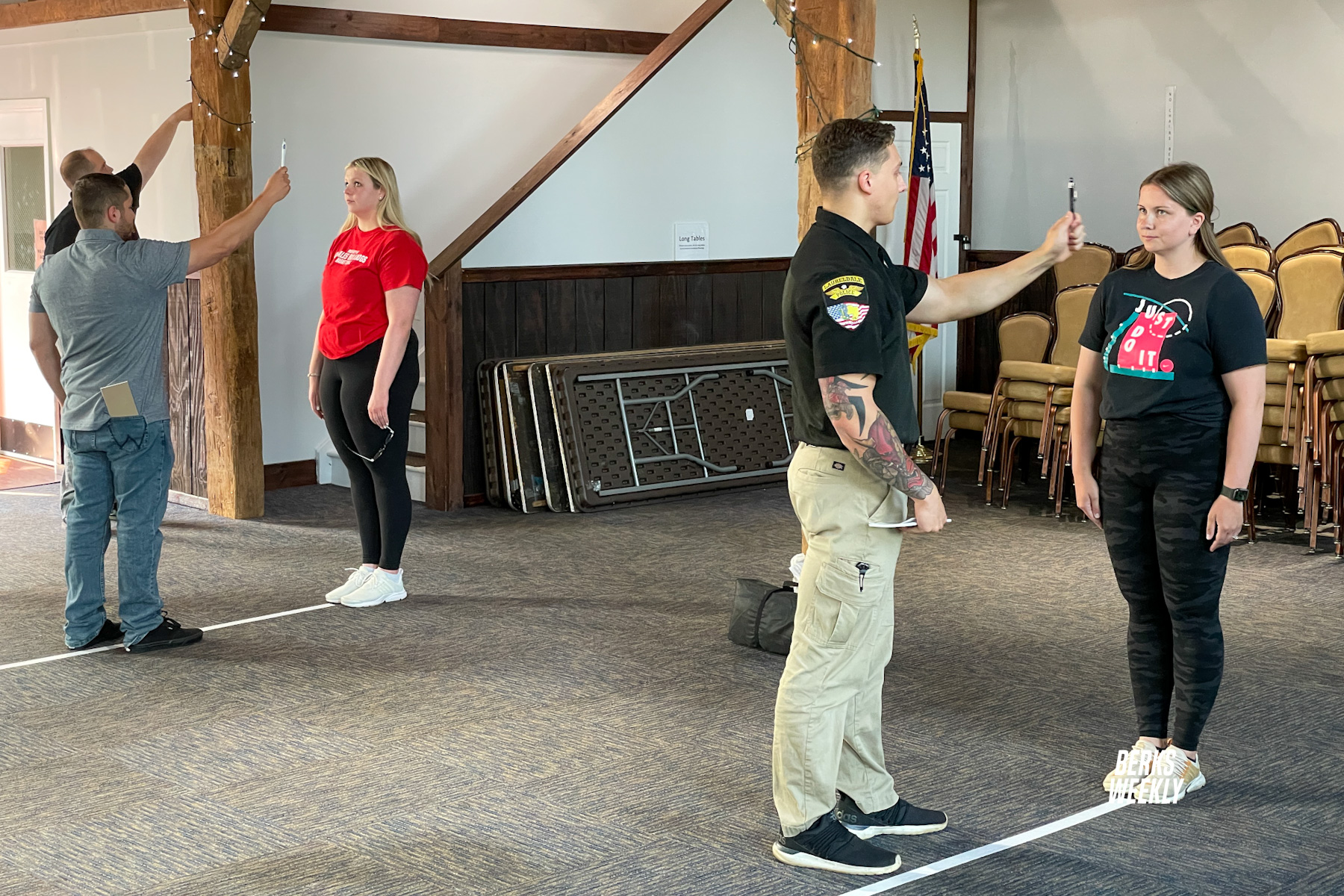 Berks police get hands-on field sobriety training thanks to drunk ...