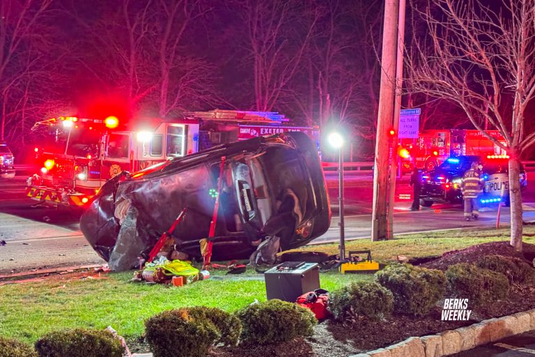 Seven injured in crash on Route 422 in Exeter Township following police ...