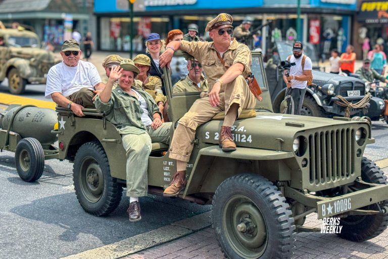 World War II Mid-Day Parade returns to downtown Reading on Friday