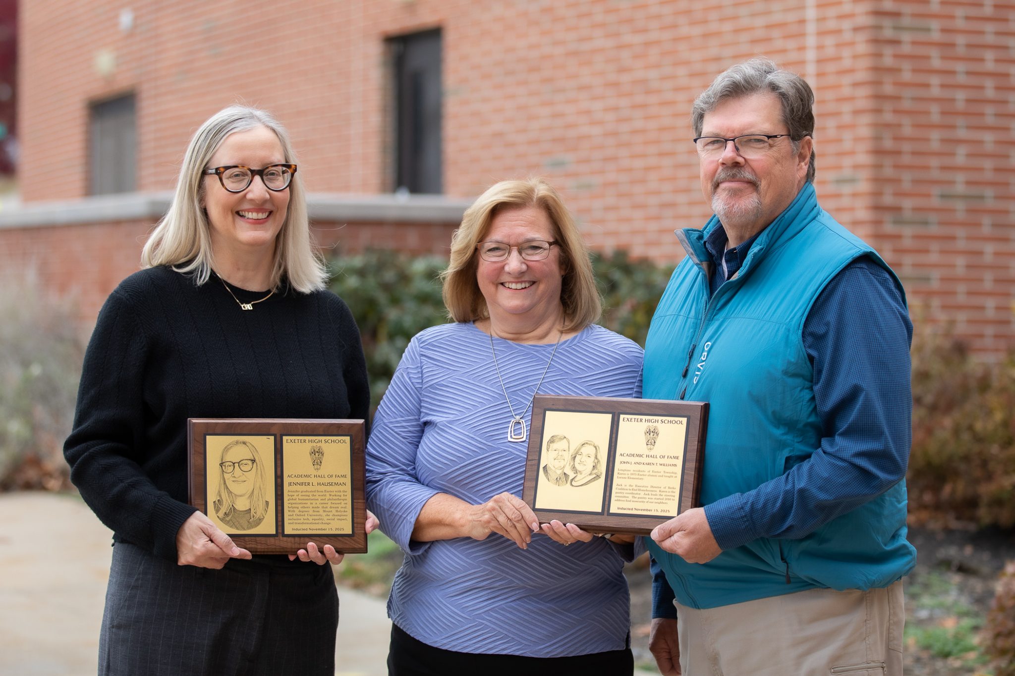 Exeter Township School District inducts 3 into Academic Hall of Fame ...
